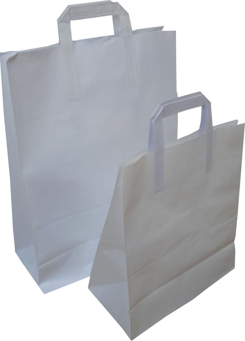Taped Handle Paper Bags I Food Takeaway I GARDNERS BAGS – Gardners' Bags